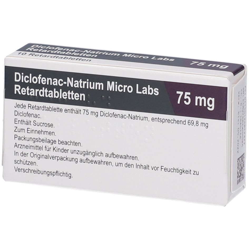 Diclofenac-Natrium Micro Labs 75 mg 10 St - shop-apotheke.com