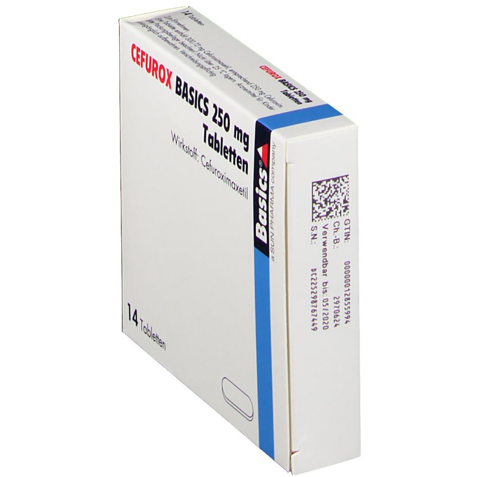 CEFUROX BASICS 250 mg 14 St - shop-apotheke.com
