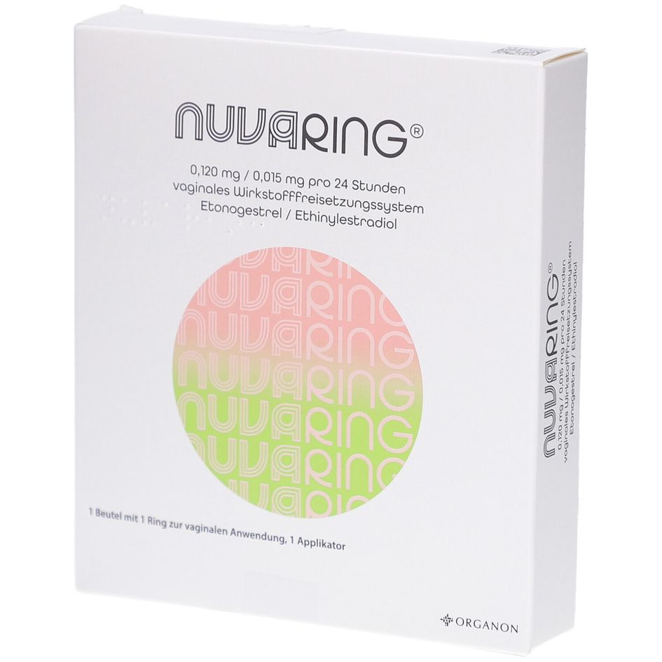NuvaRing® 0,120 mg/0,015 mg pro 24 Stunden 1 St - shop-apotheke.com
