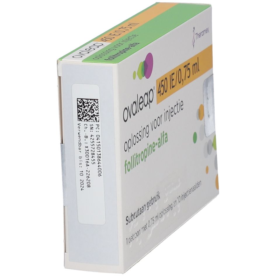 OVALEAP 450 I.E./0,75 ml Zyl.Amp.+ 10 Pen Inj.Nad. 1 St - shop-apotheke.com