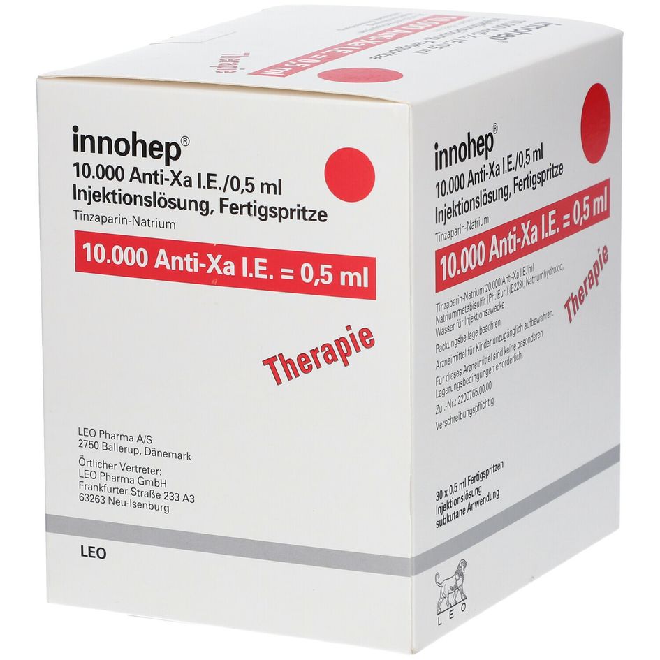 Innohep® 10.000 Anti-Xa I.E./0,5 ml 30 St - shop-apotheke.com