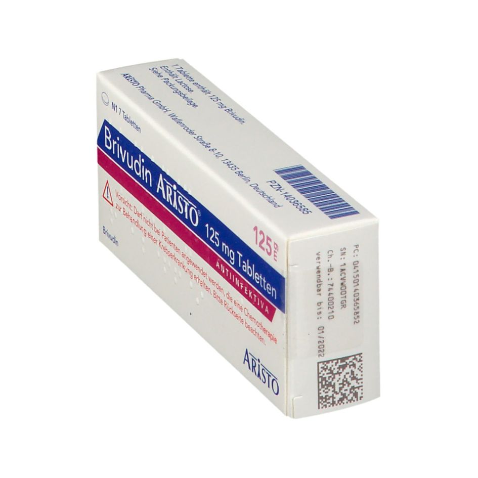 Brivudin Aristo® 125 mg 7 St - shop-apotheke.com