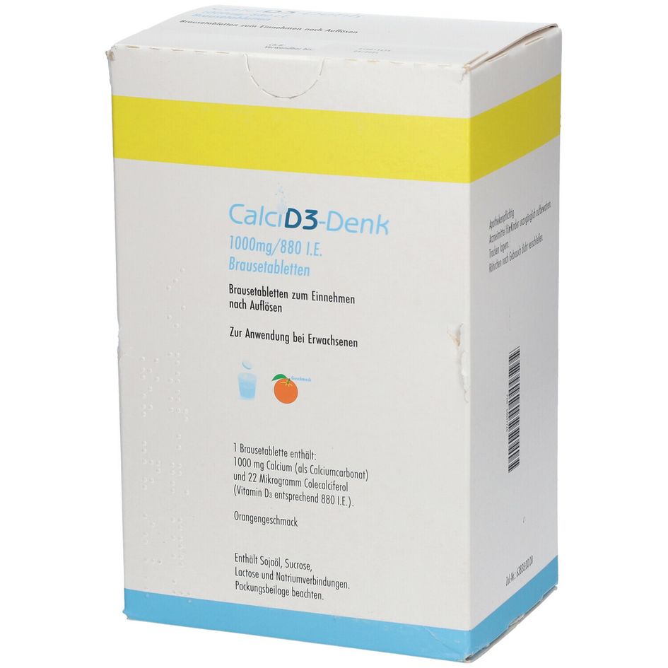 CALCI D3-Denk 1.000 mg/880 I.E. 120 St - shop-apotheke.com