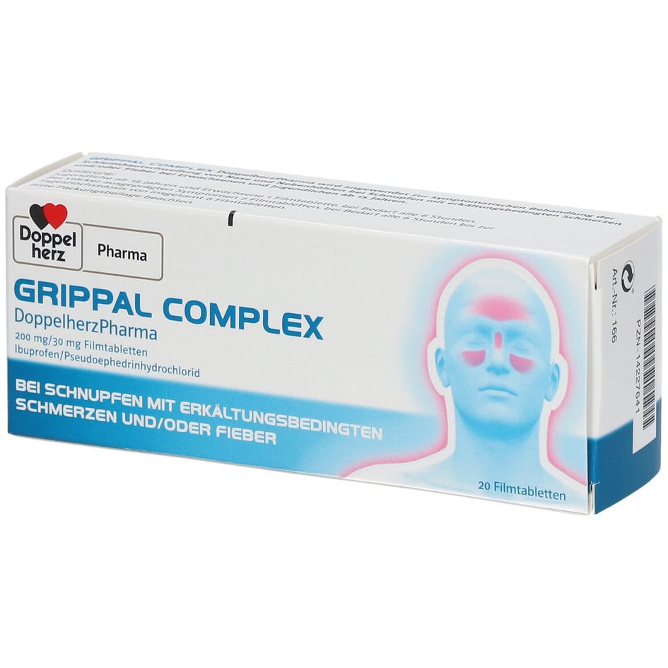 GRIPPAL COMPLEX DoppelherzPharma 20 St - shop-apotheke.com