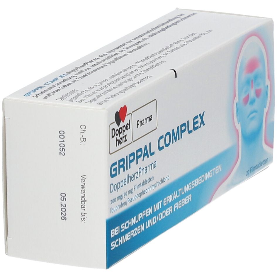 GRIPPAL COMPLEX DoppelherzPharma 20 St - shop-apotheke.com