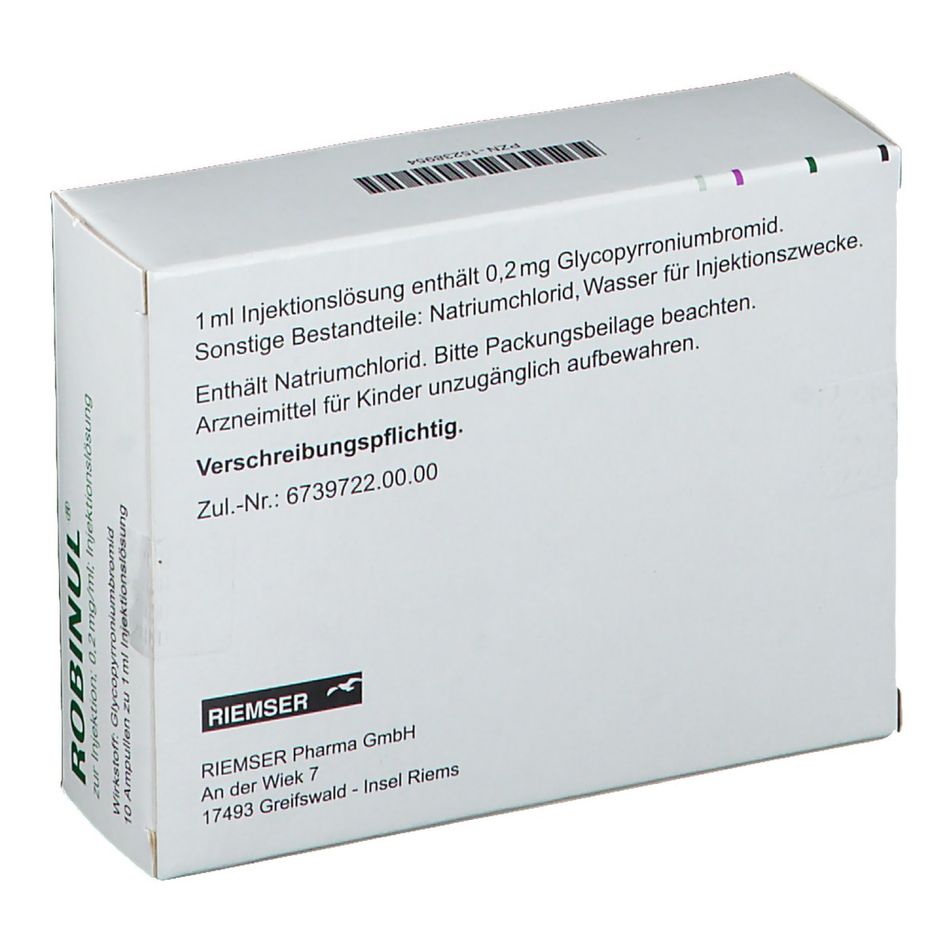 ROBINUL® zur Injektion 0,2 mg/ml 10x1 ml - shop-apotheke.com