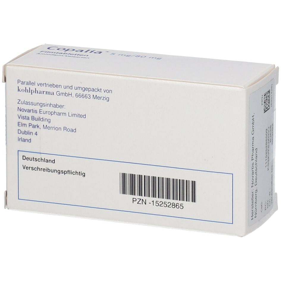 Copalia 5 mg/80 mg 98 St - shop-apotheke.com