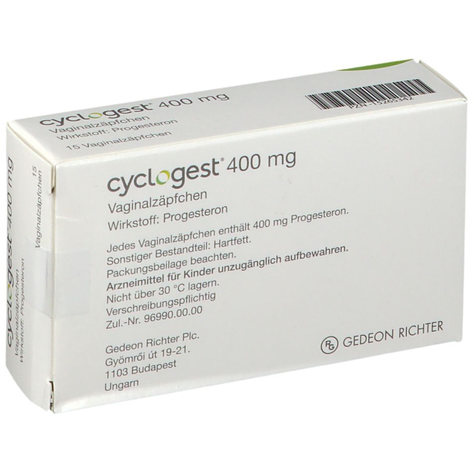 cyclogest® 400 mg 15 St - shop-apotheke.com