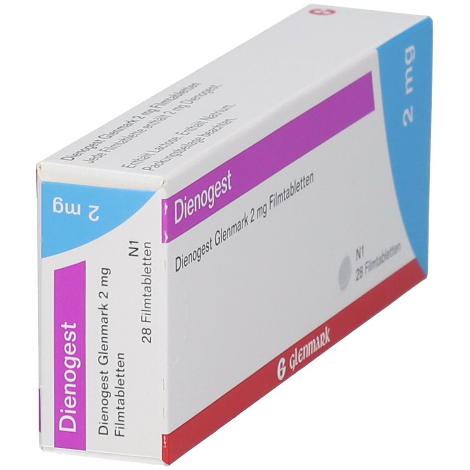 Dienogest Glenmark 2 mg 28 St - shop-apotheke.com