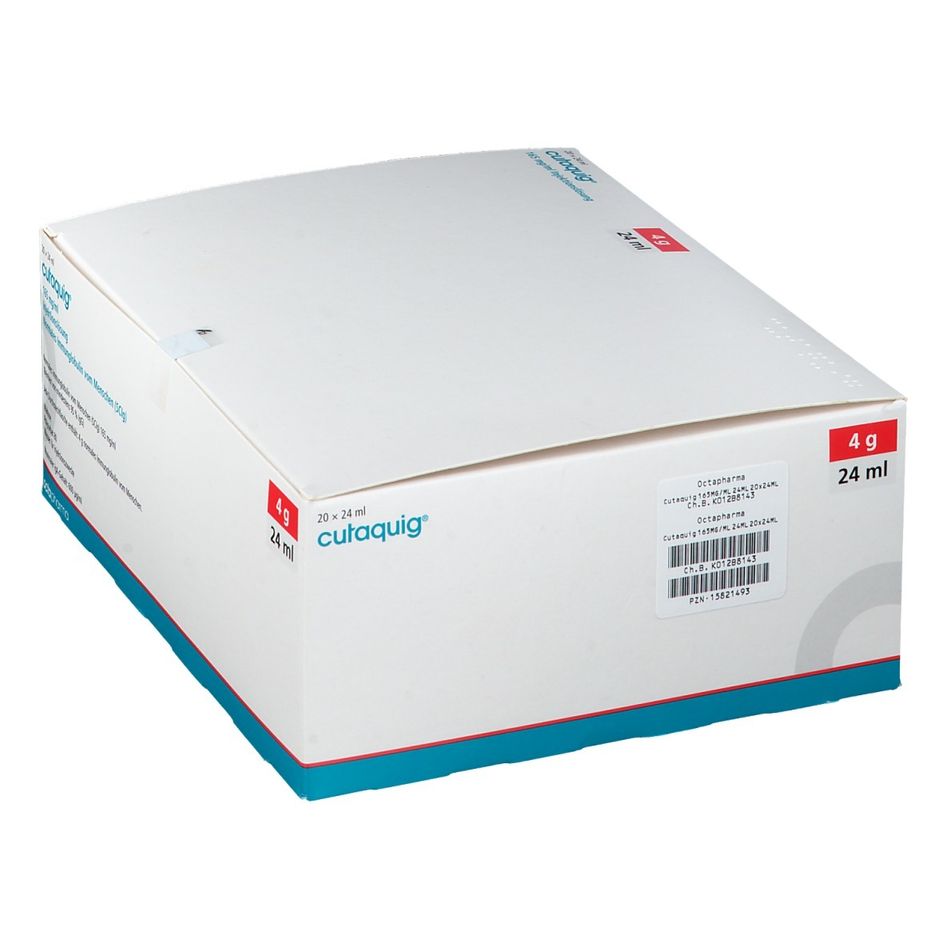 cutaquig® 165 mg/ml 20x24 ml - shop-apotheke.com
