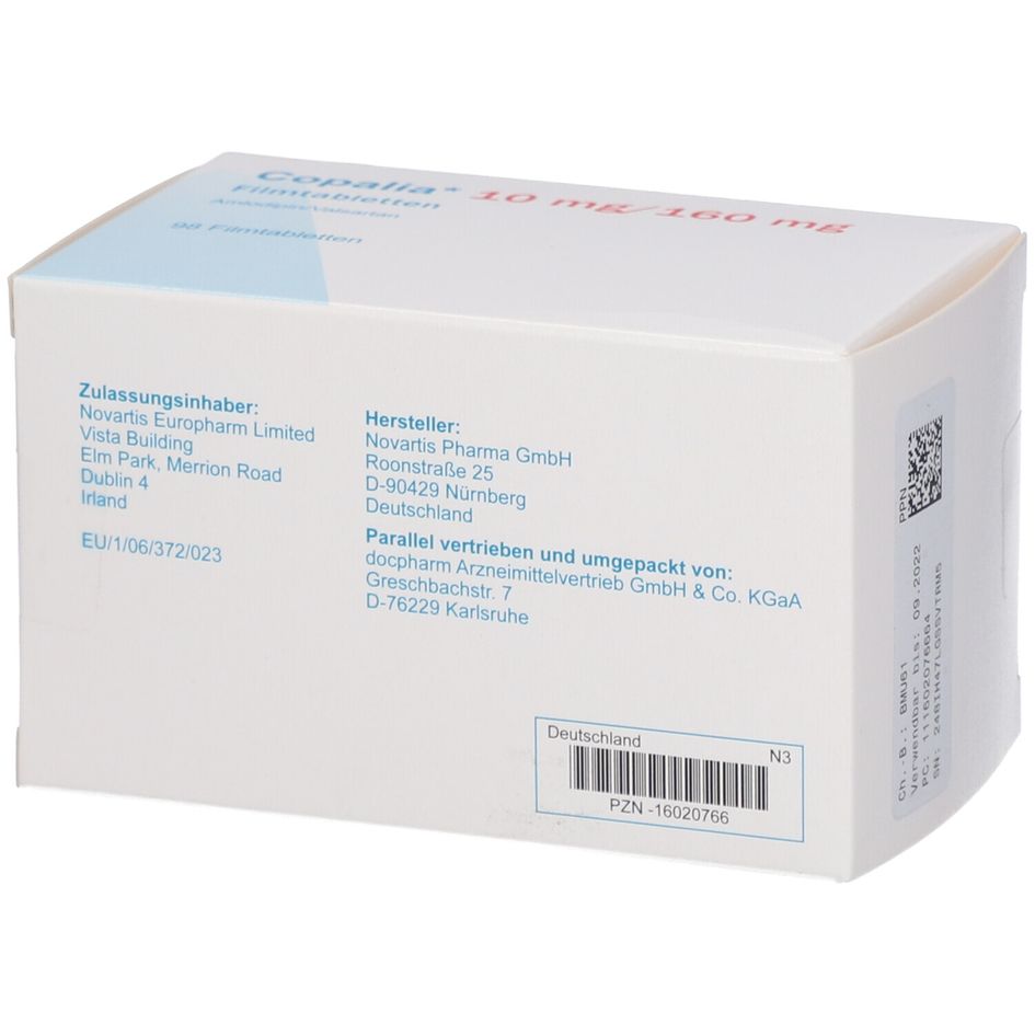 Copalia 10 mg/160 mg 98 St - shop-apotheke.com