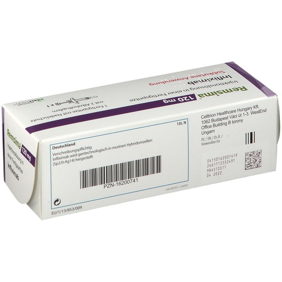 Remsima® SC - 120 mg Fertigspritze 1 St - shop-apotheke.com