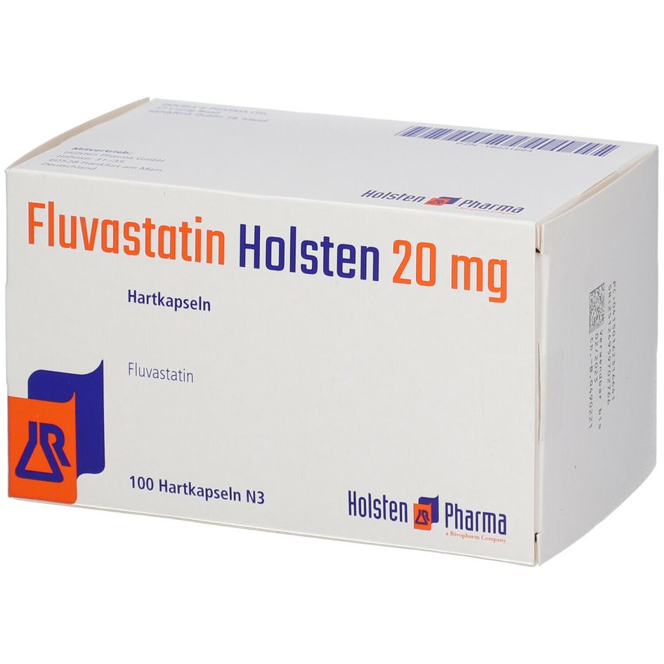 FLUVASTATIN Holsten 20 mg Hartkapseln 100 St - shop-apotheke.com