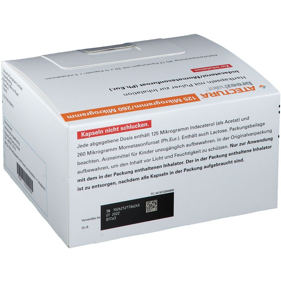 ATECTURA® breezhaler 125 µg/260 µg 3x30 St - shop-apotheke.com