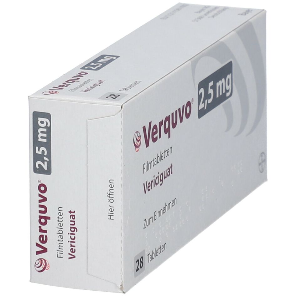 Verquvo® 2,5 mg 1x28 St - shop-apotheke.com