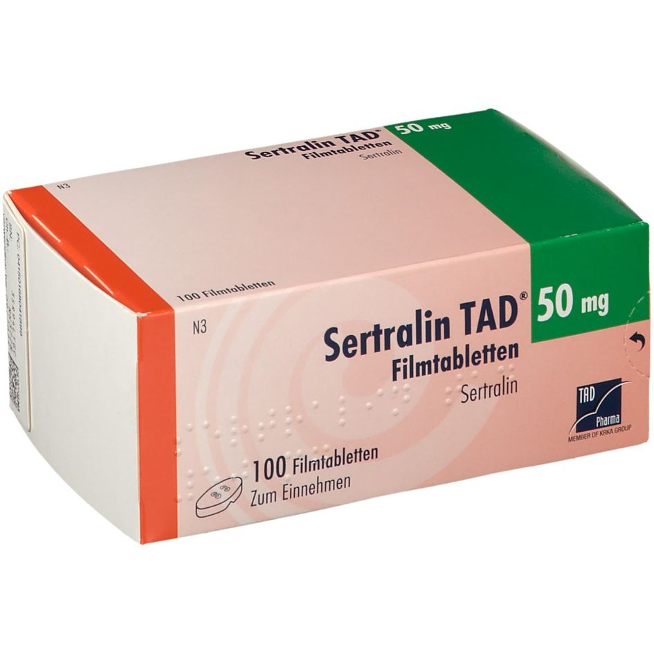 Sertralin TAD® 50 mg 100 St - shop-apotheke.com