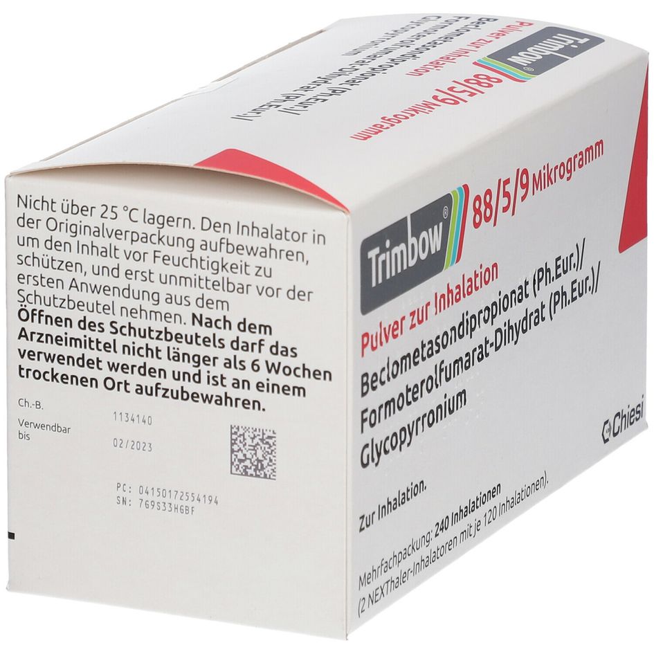 Trimbow® 88/5/9 µg 2 St - shop-apotheke.com