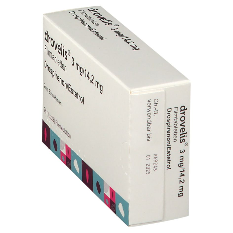 drovelis® 3 mg/14,2 mg 1x28 St - shop-apotheke.com