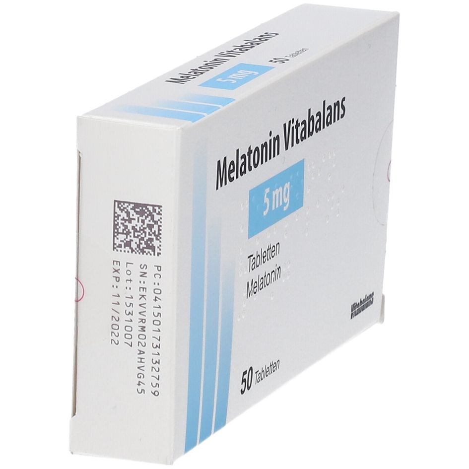 Melatonin Vitabalans 5 mg 50 St - shop-apotheke.com
