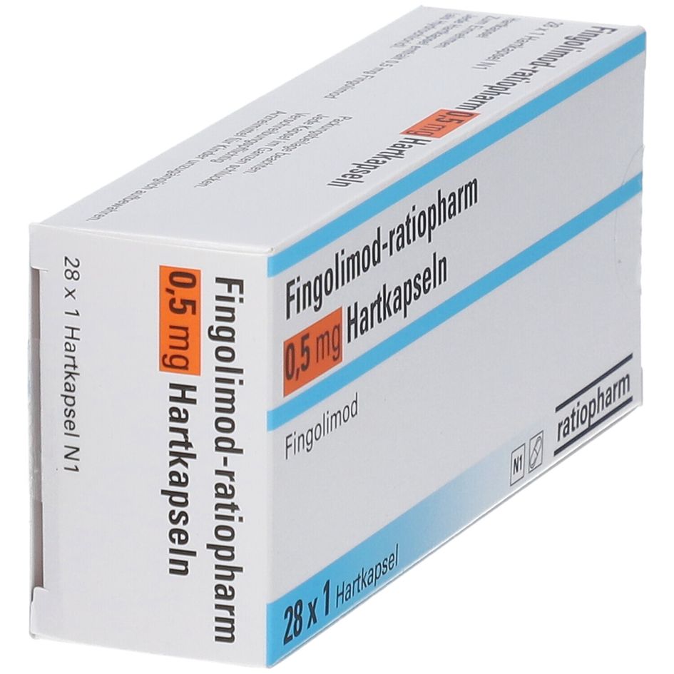 Fingolimod-ratiopharm® 0,5 mg 28 St - shop-apotheke.com