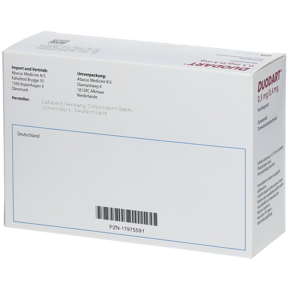 DUODART 0,5 mg/0,4 mg Hartkapseln 90 St - shop-apotheke.com