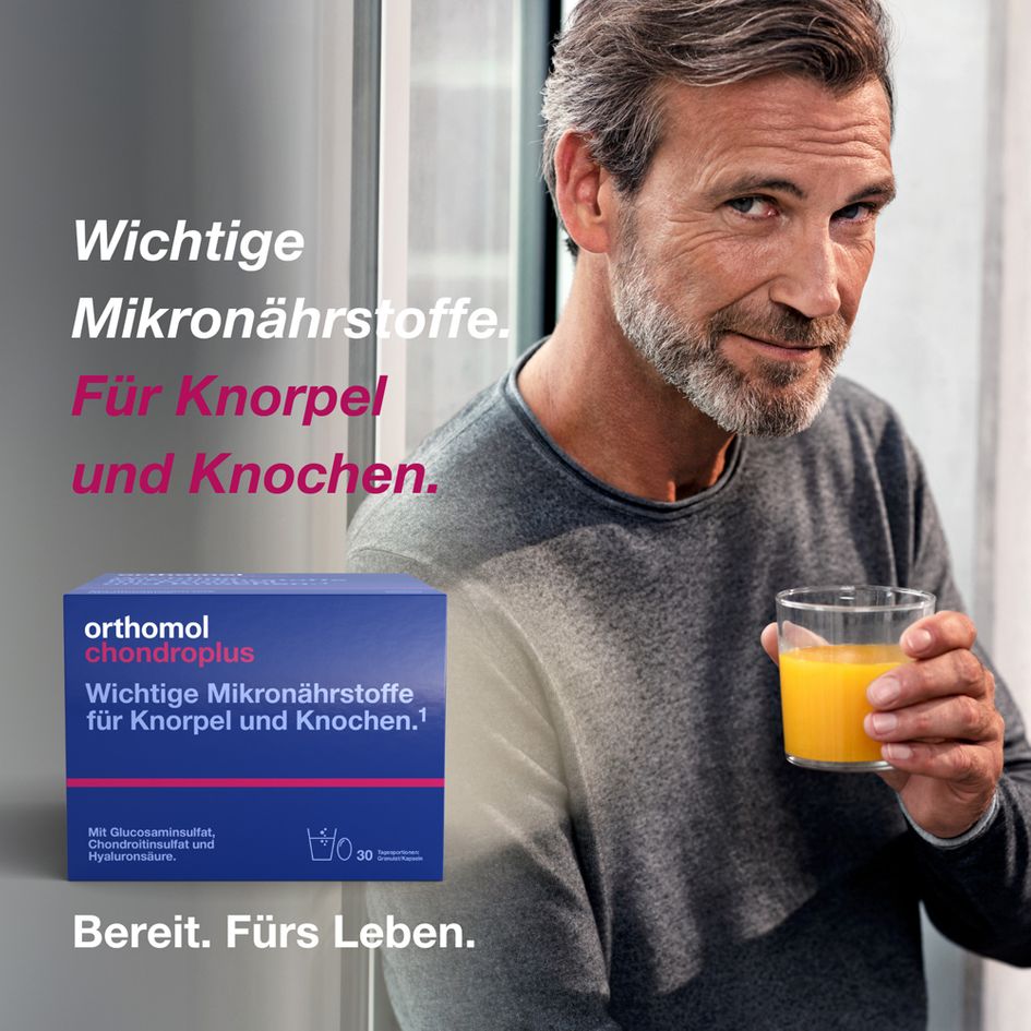 Orthomol chondroplus - Nährstoffe für Knorpel und Knochen - mit ...