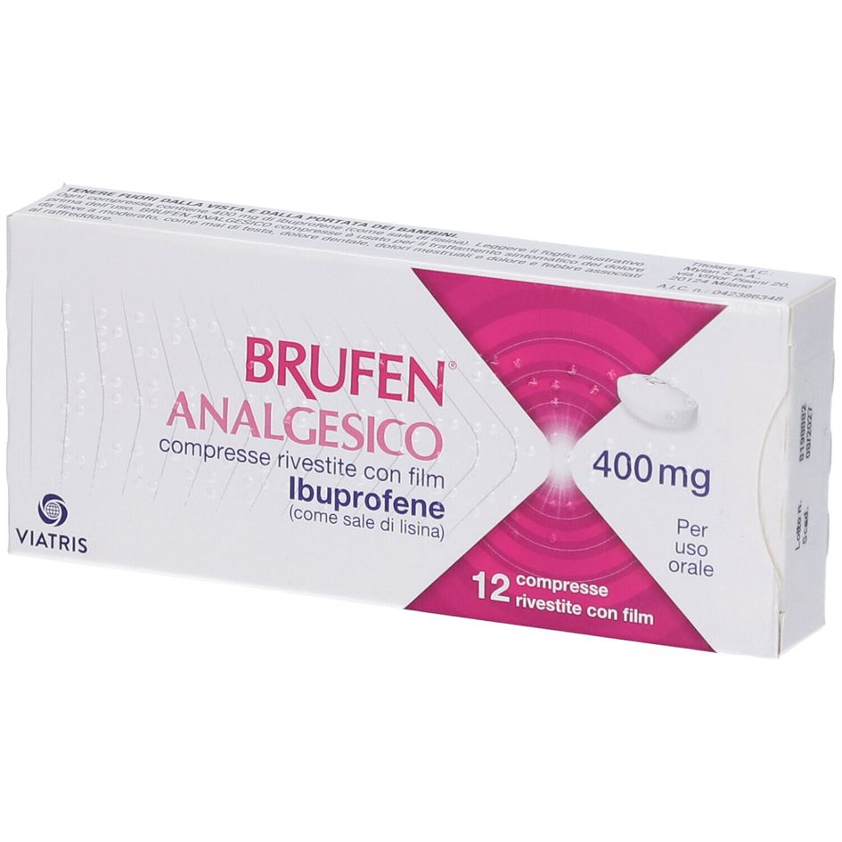 BRUFEN® Analgesico 400 mg 12 pz | Redcare