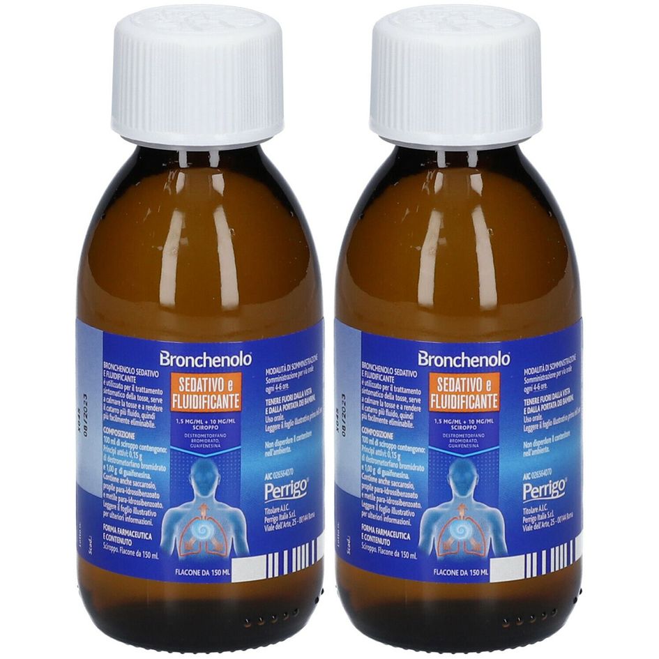 Bronchenolo® Sedativo e Fluidificante 2x150 ml | Redcare