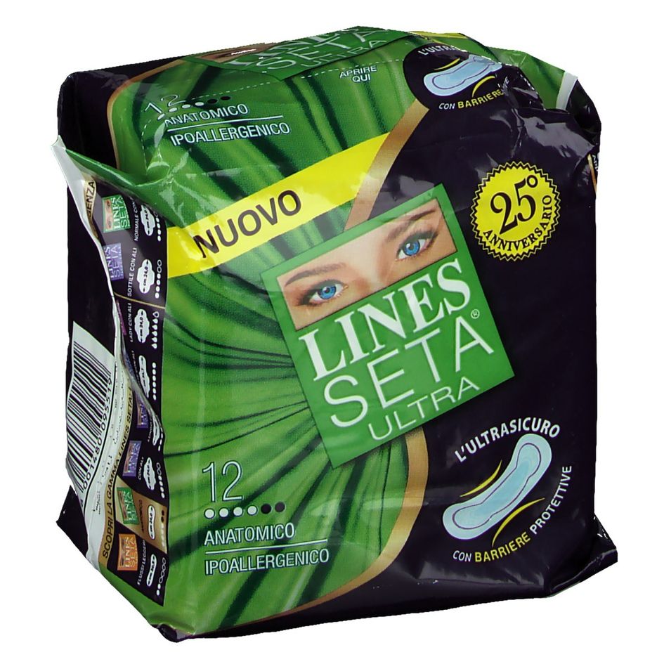 Lines Seta® Ultra Anatomico 12 pz | Redcare