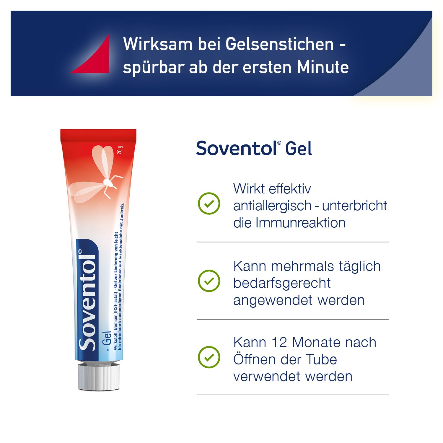 Soventol® Gel 20 g - shop-apotheke.at