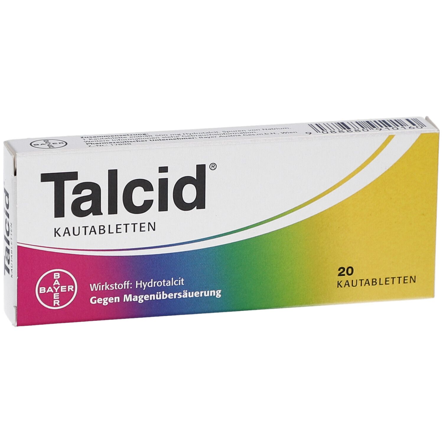 Talcid® Kautabletten 500 mg 20 St - shop-apotheke.at