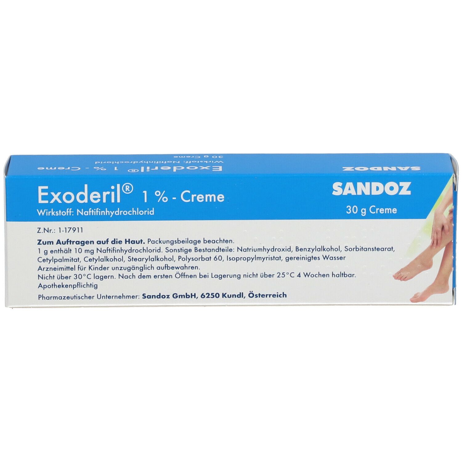 Exoderil® 1 %-Sandoz® 30 g - Shop Apotheke