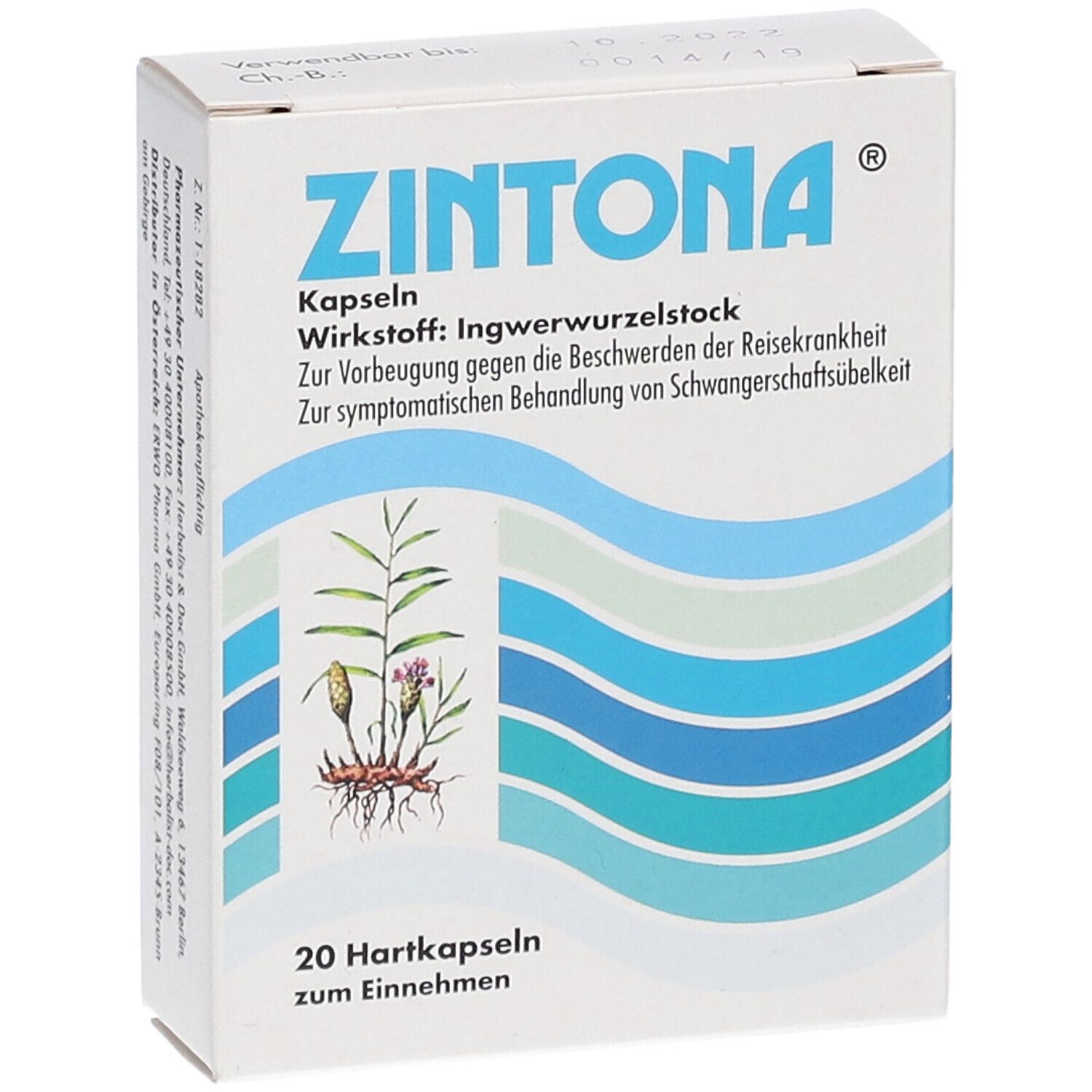 ZINTONA® Kapseln 20 St - Shop Apotheke
