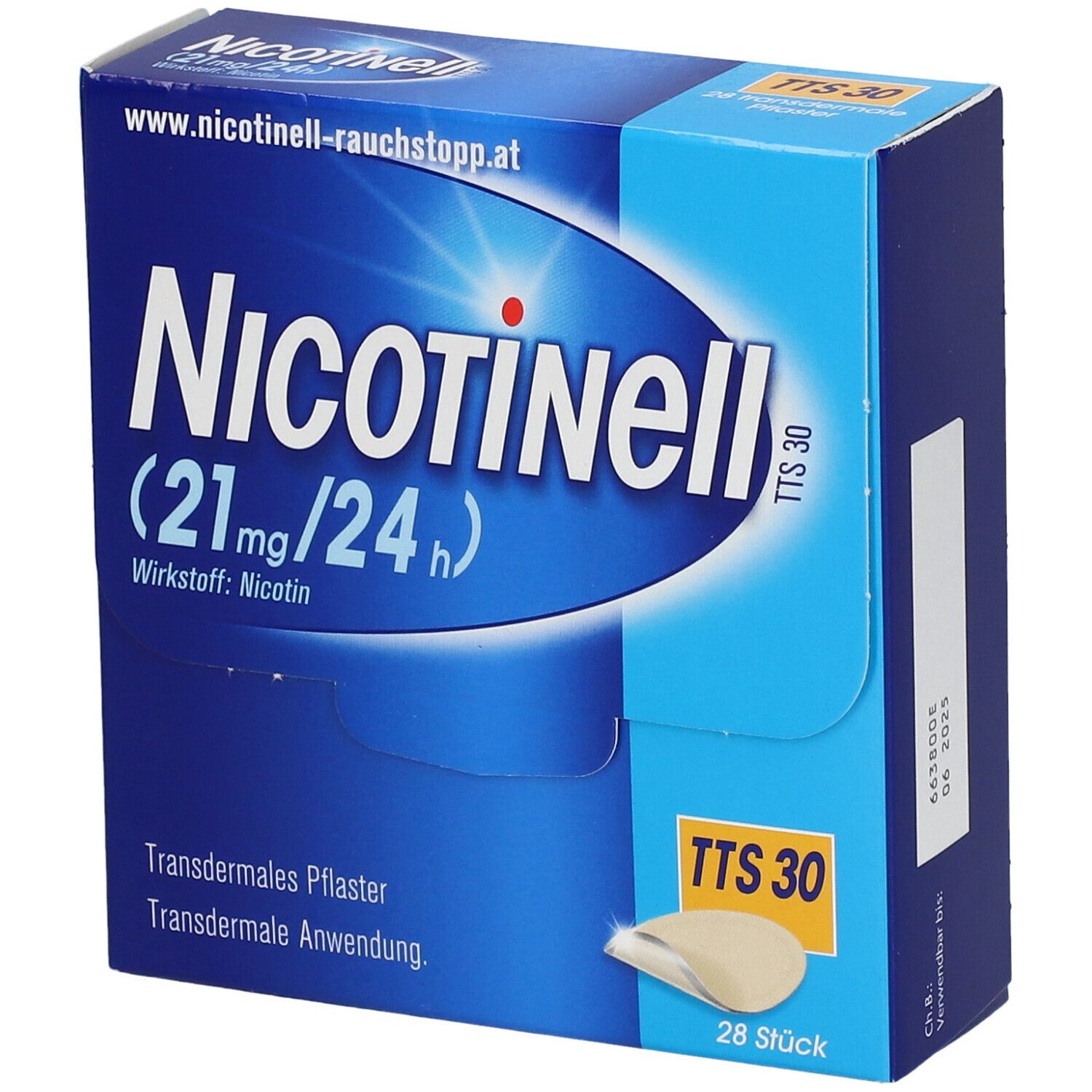 NICOTINELL® Transdermales Pflaster TTS 30 28 St - shop-apotheke.at