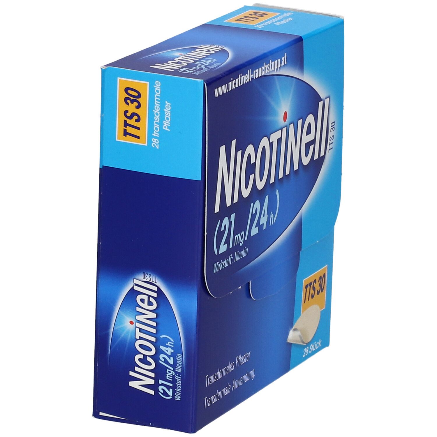 NICOTINELL® Transdermales Pflaster TTS 30 28 St - shop-apotheke.at