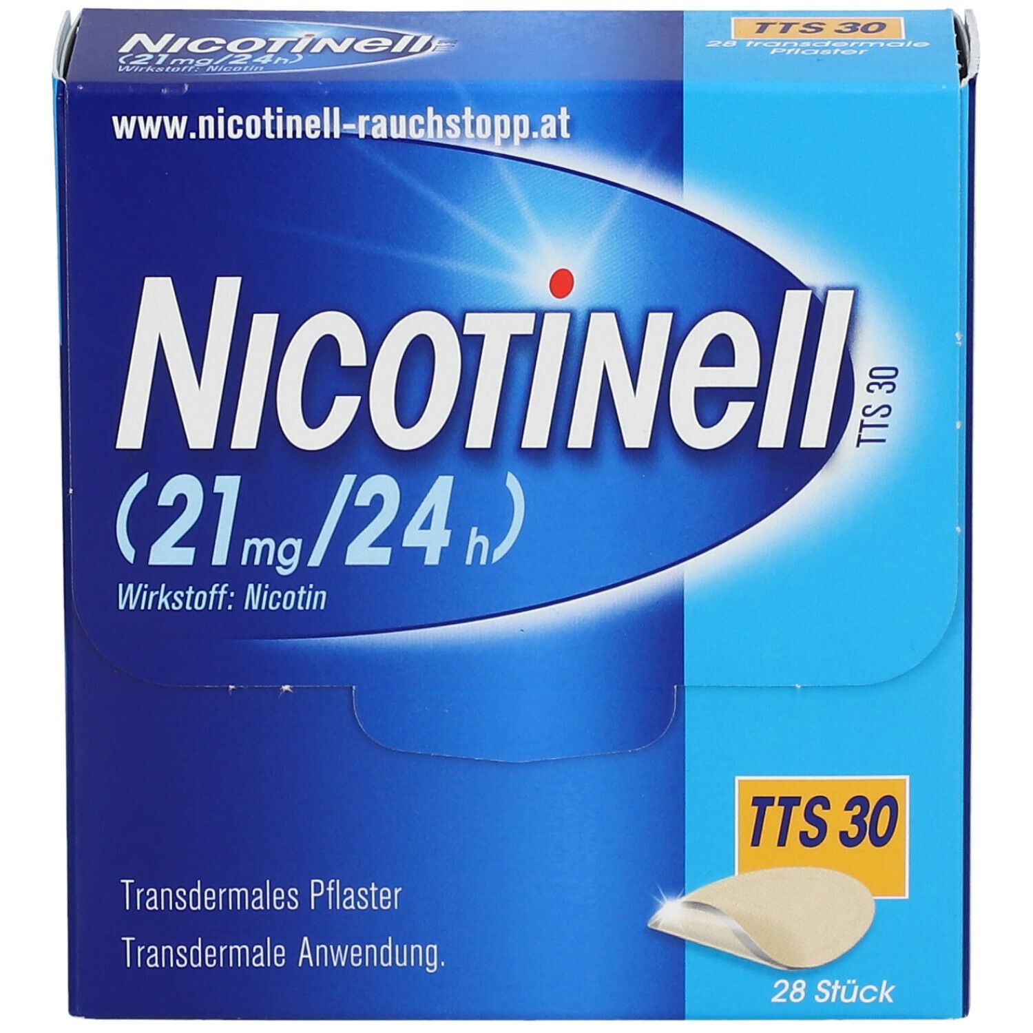 NICOTINELL® Transdermales Pflaster TTS 30 28 St - shop-apotheke.at