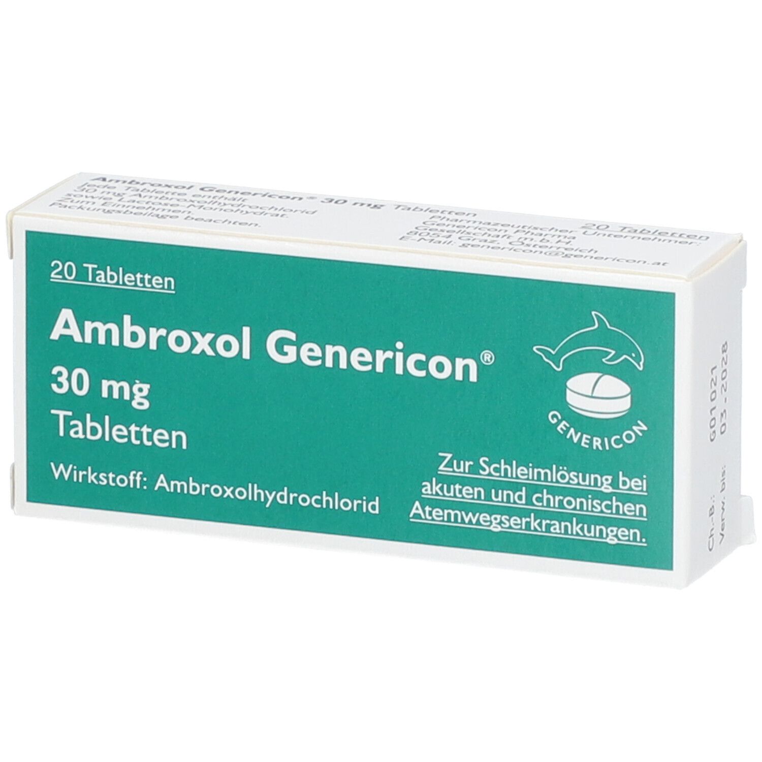 Ambroxol Genericon 20 St - shop-apotheke.at