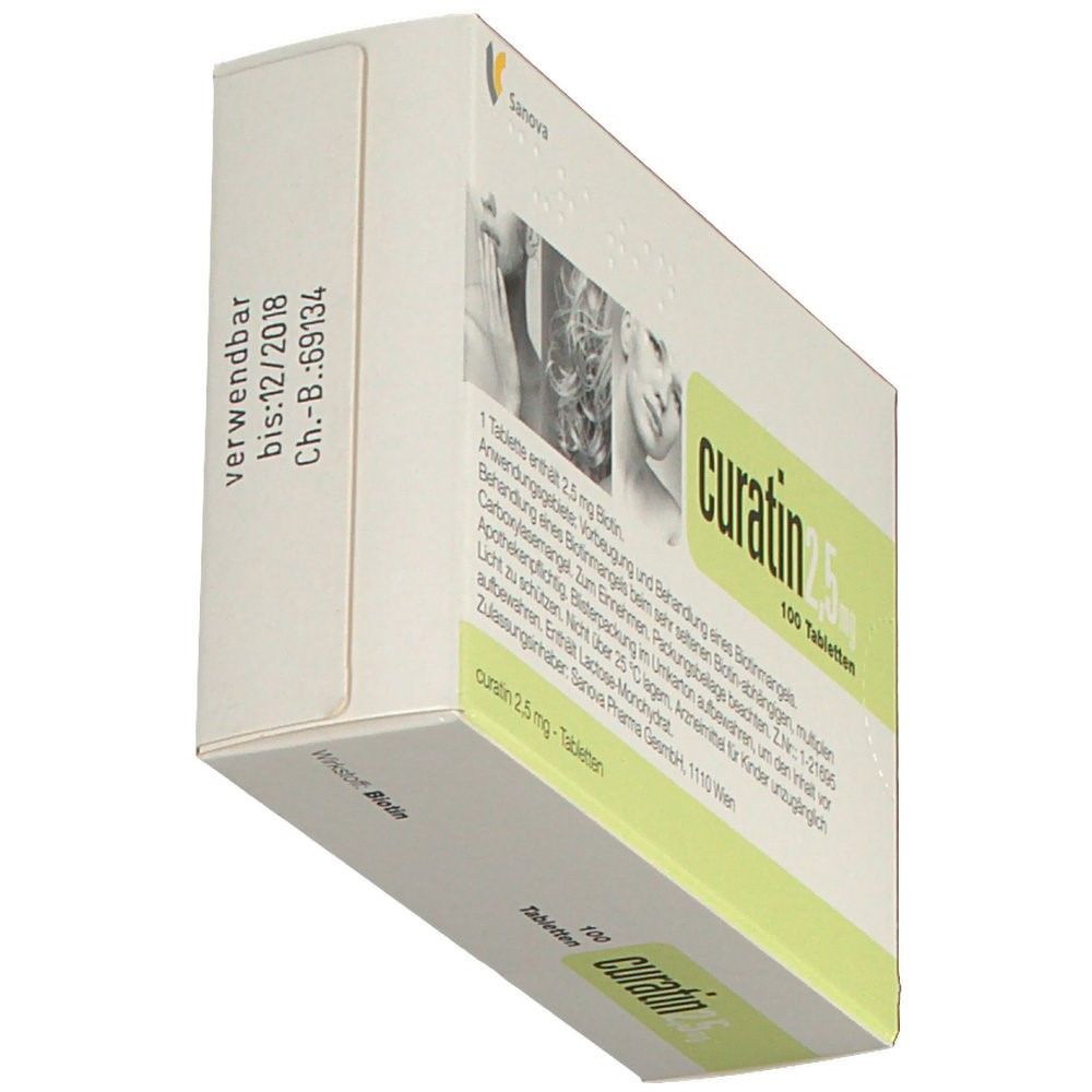 CURATIN 2,5 mg 100 St - shop-apotheke.at