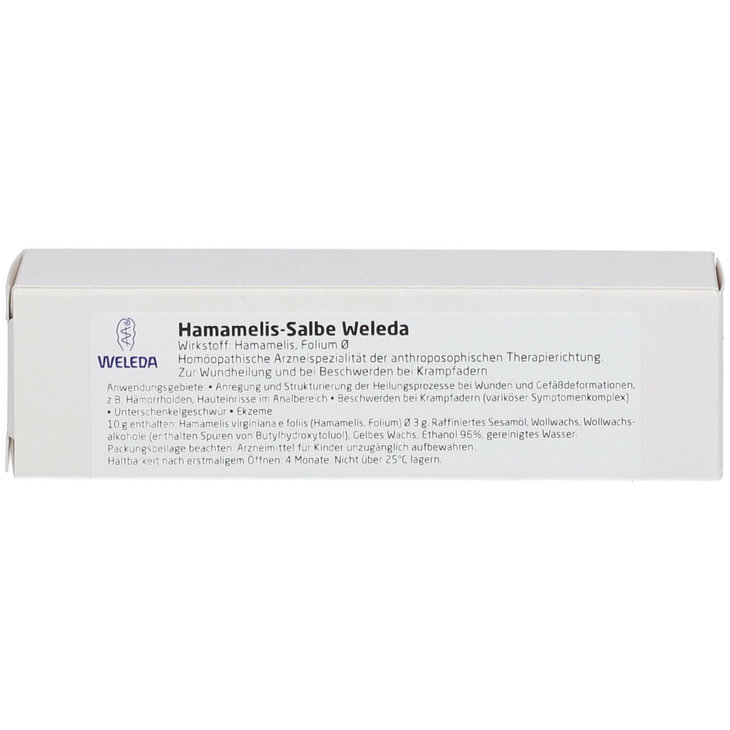 Hamamelis Folium WELEDA 10 % Salbe 25 g - shop-apotheke.at
