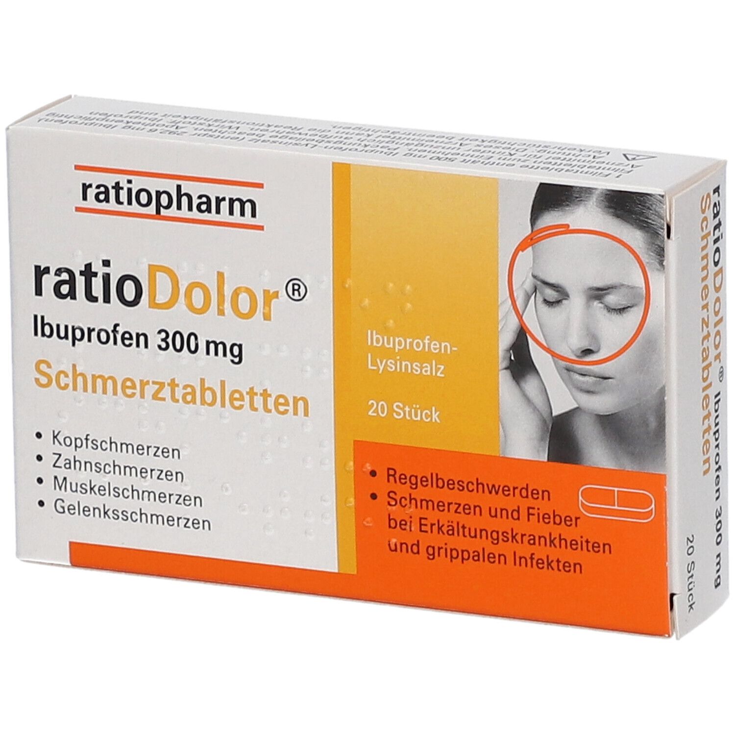 ratioDolor® Ibuprofen 300 mg 20 St - shop-apotheke.at
