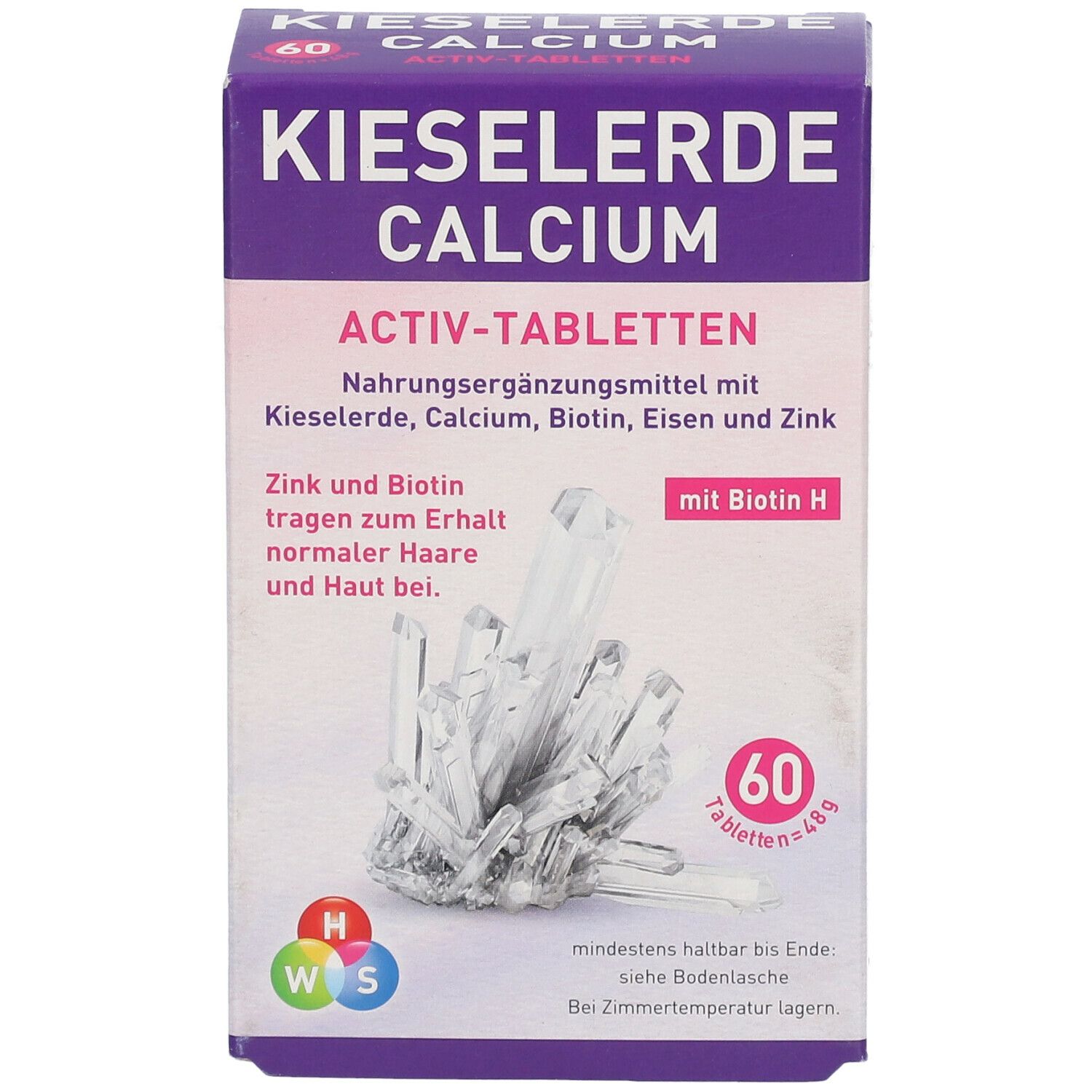KIESELERDE CALCIUM ACTIV-TABLETTEN 60 St - Shop Apotheke