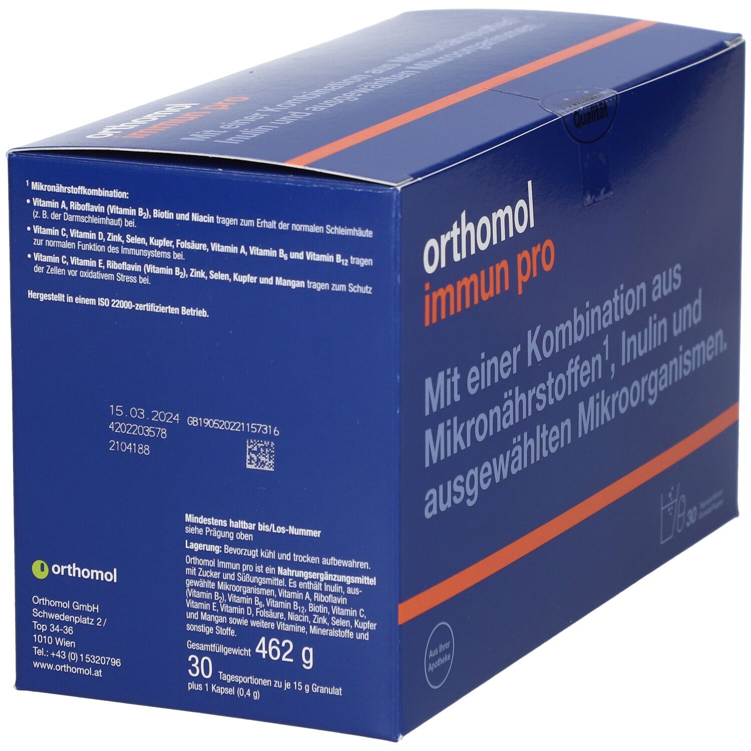 orthomol immun pro Granulat 30 St - shop-apotheke.at