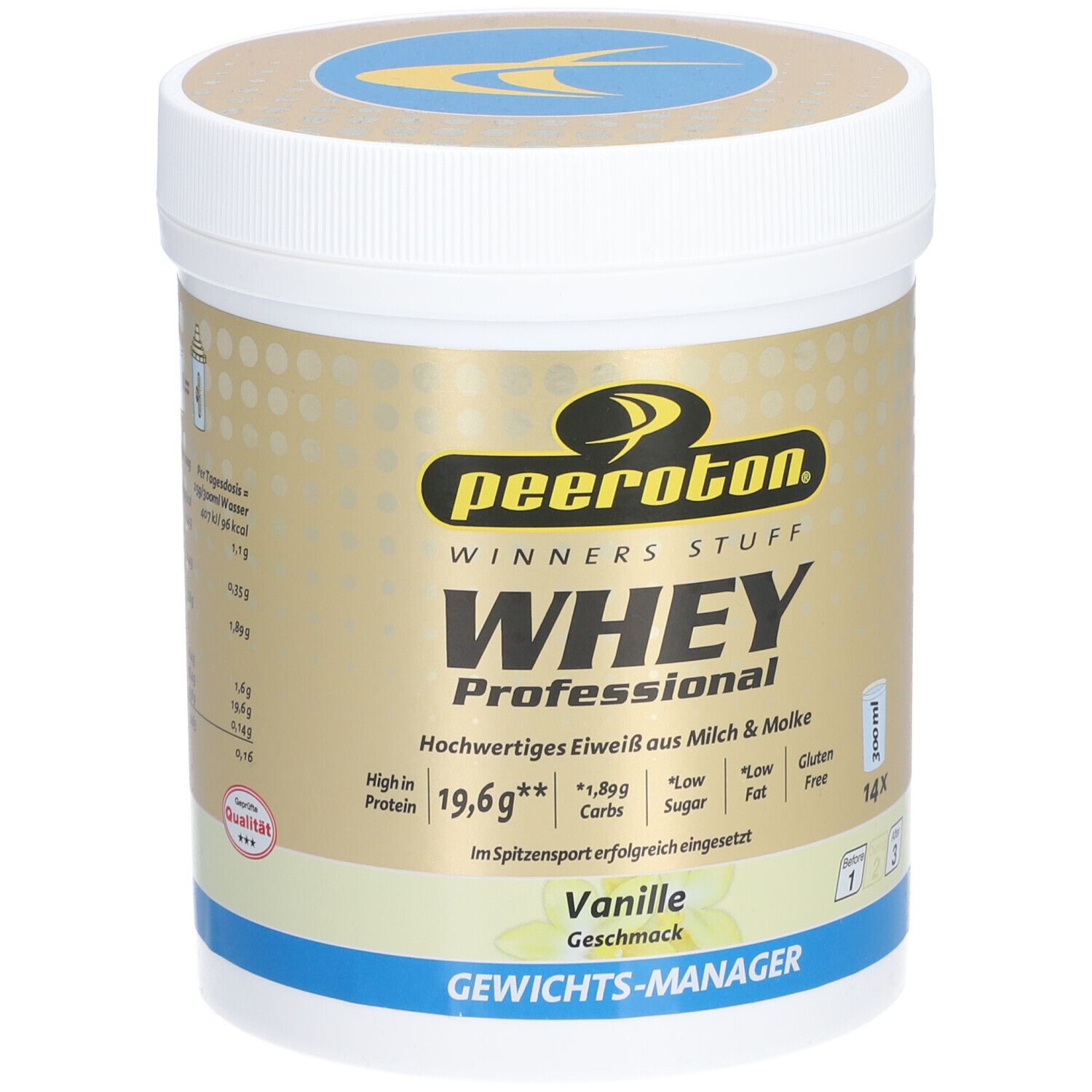 peeroton® Whey Protein Shake Vanille 350 g - Shop Apotheke