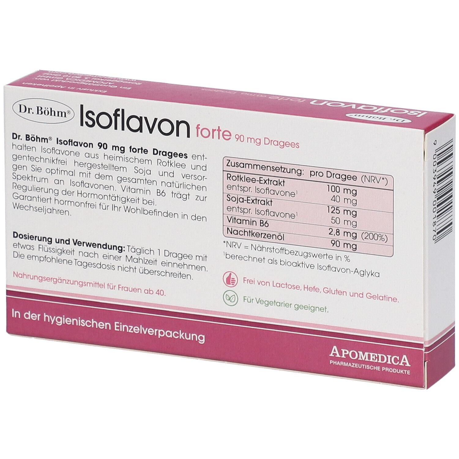 Dr. Böhm® Isoflavon 90 mg forte 30 St - shop-apotheke.at