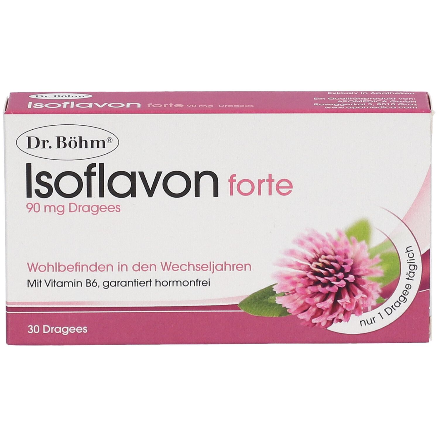 Dr. Böhm® Isoflavon 90 mg forte 30 St - shop-apotheke.at