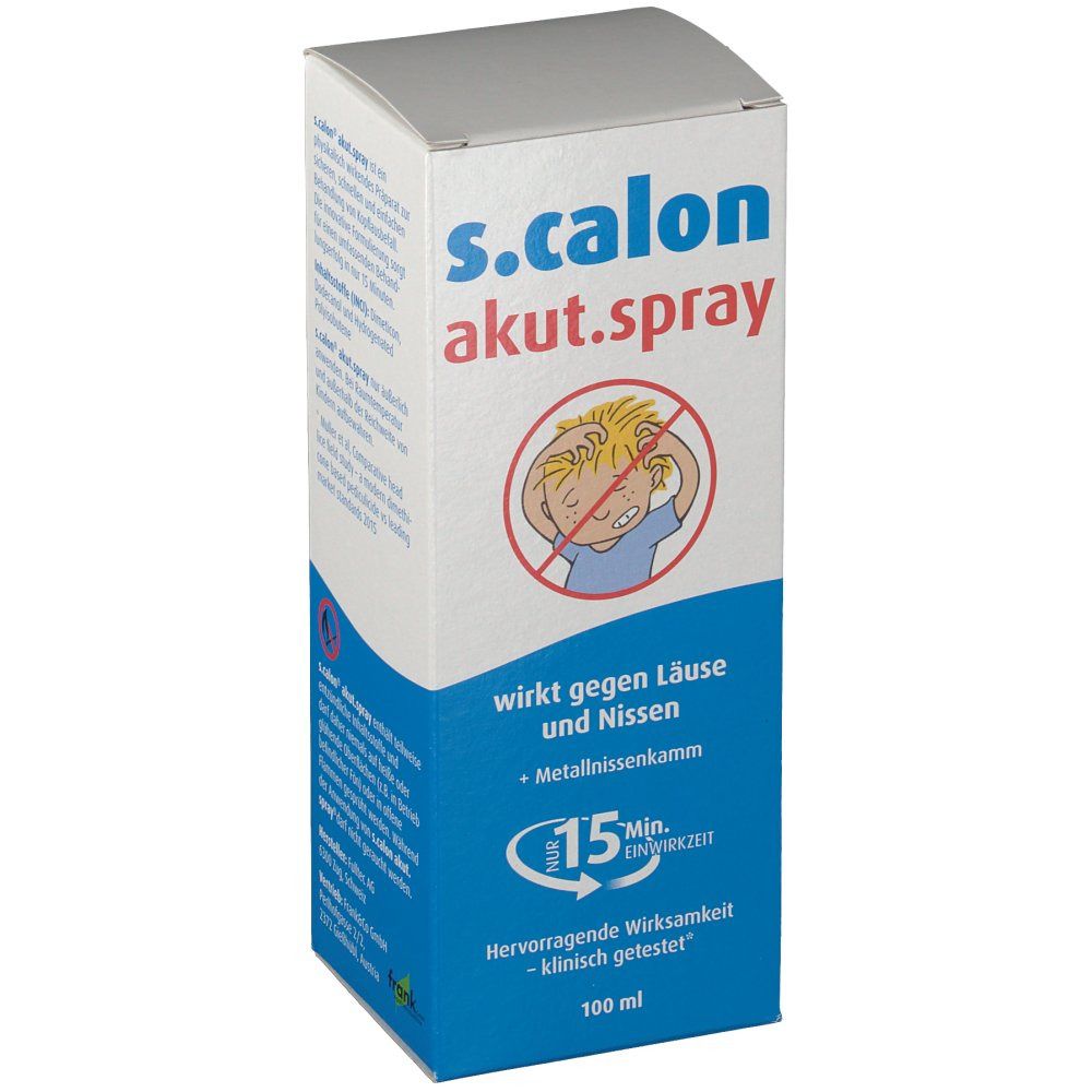 S.Calon AKUT Spray mit Nissenkamm 100 ml - Shop Apotheke