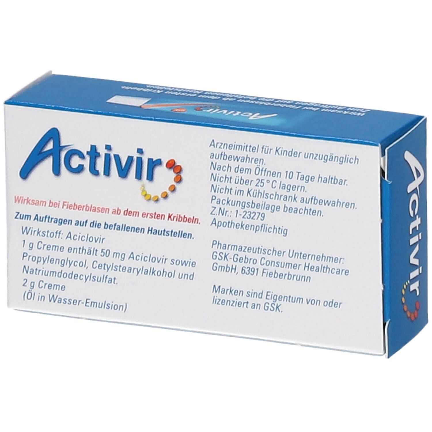 ACTIVIR® Fieberblasencreme 2 g - shop-apotheke.at