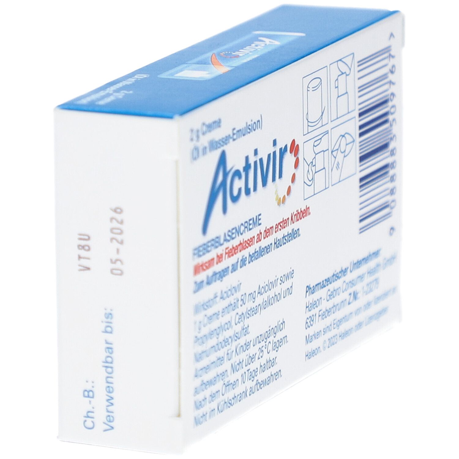 ACTIVIR® Fieberblasencreme Pumpspender 2 g - shop-apotheke.at