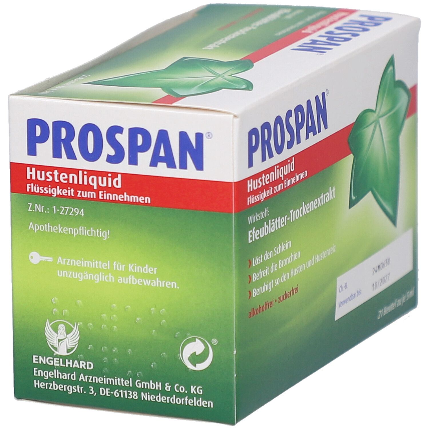 Prospan® Hustenliquid 21x5 ml - shop-apotheke.at