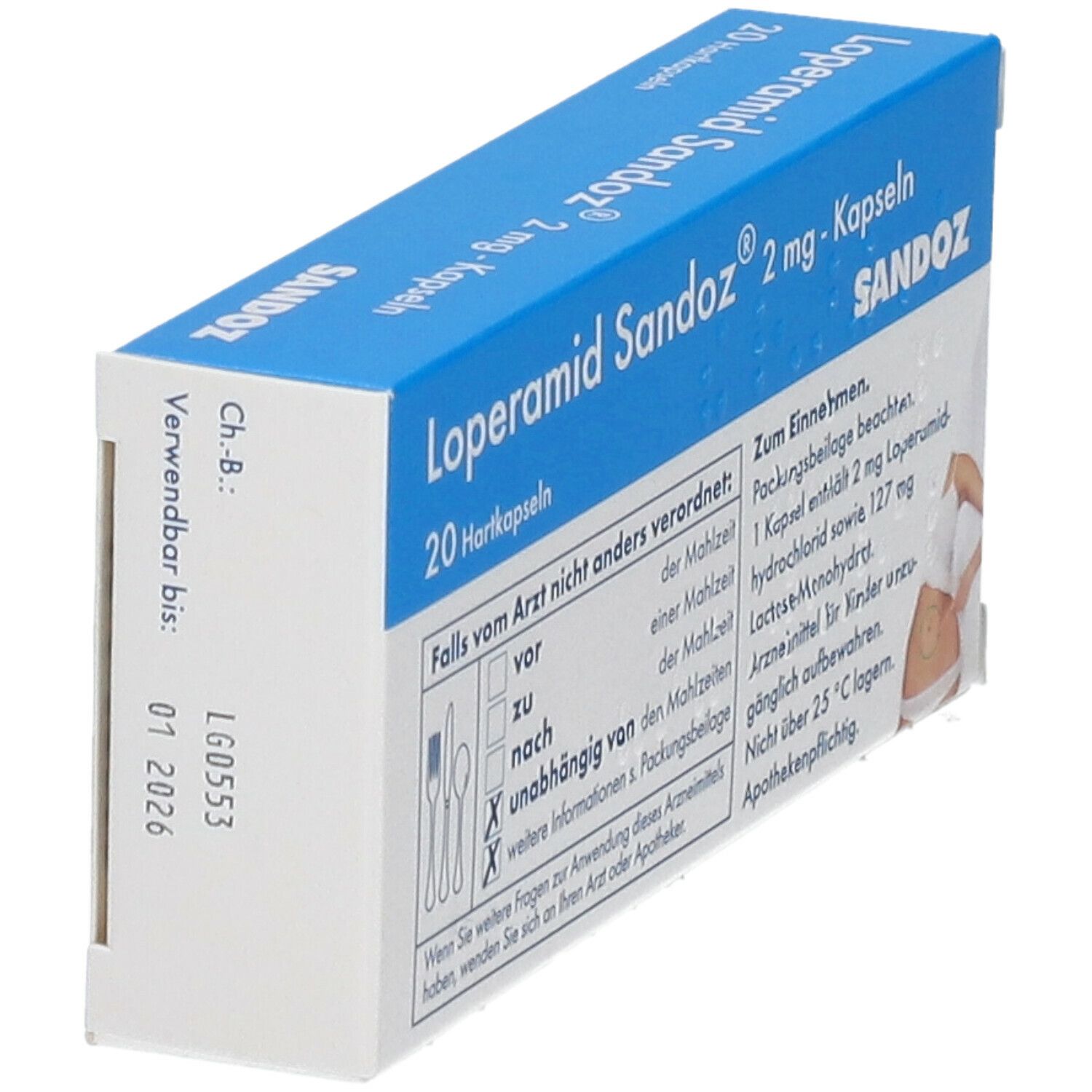 Loperamid Sandoz® 20 St - shop-apotheke.at